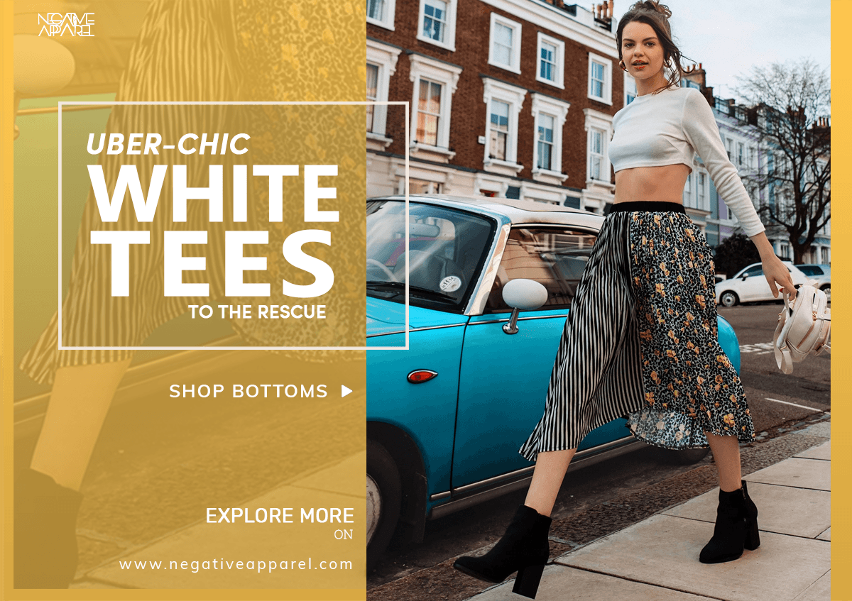 White haute couture reviving your style game – Negative Apparel