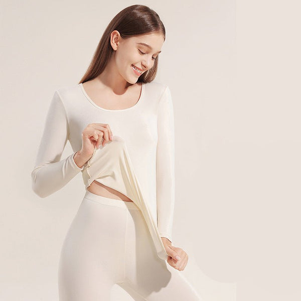 Negative Apparel Women's Long Sleeve Muscle Top – Solid Color, Body ...