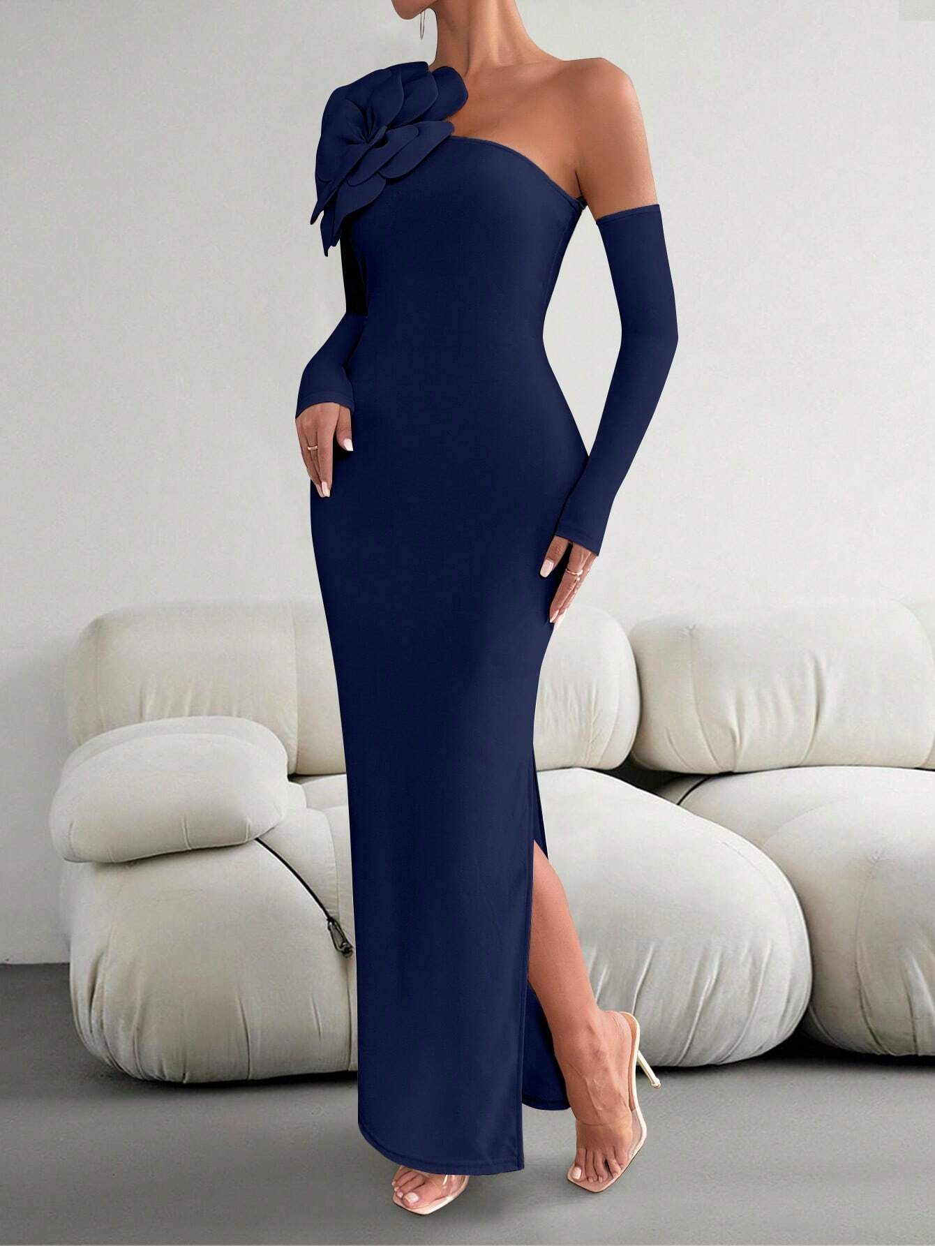 exaggerated dress