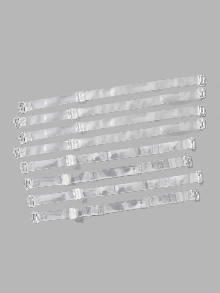 Plus 4pairs Transparent Shoulder Strap - Negative Apparel