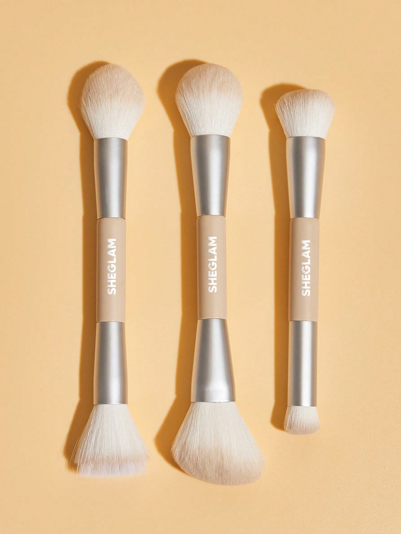 SHEGLAM Glam 101 Face Essentials Brush Set With Bag - Negative Apparel